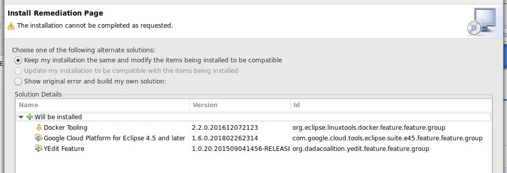Installation problem with Docker Tooling on Neon · Issue #2857 · GoogleCloudPlatform/google ...