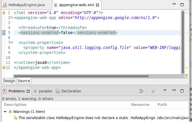Java 7 quickfix warning even if java8 present · Issue #3340 · GoogleCloudPlatform/google-cloud ...