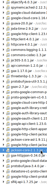 Adding Objectify 6 to native project doesn't add all dependencies pulled in when added to Maven ...