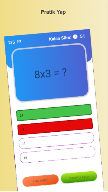 GitHub - OzerBAYRAKTAR/QuizGame-Firestore-Java: Math Quiz Games