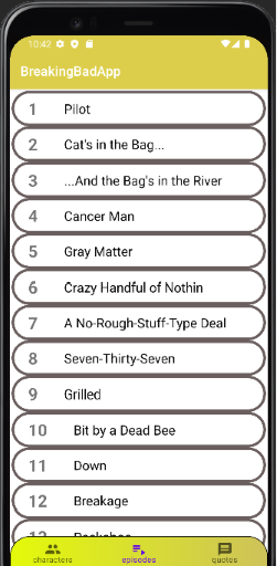 GitHub - OzerBAYRAKTAR/BreakingBadApp-with-Clean-Architecture: BreakingBaddApp with using MVVM ...