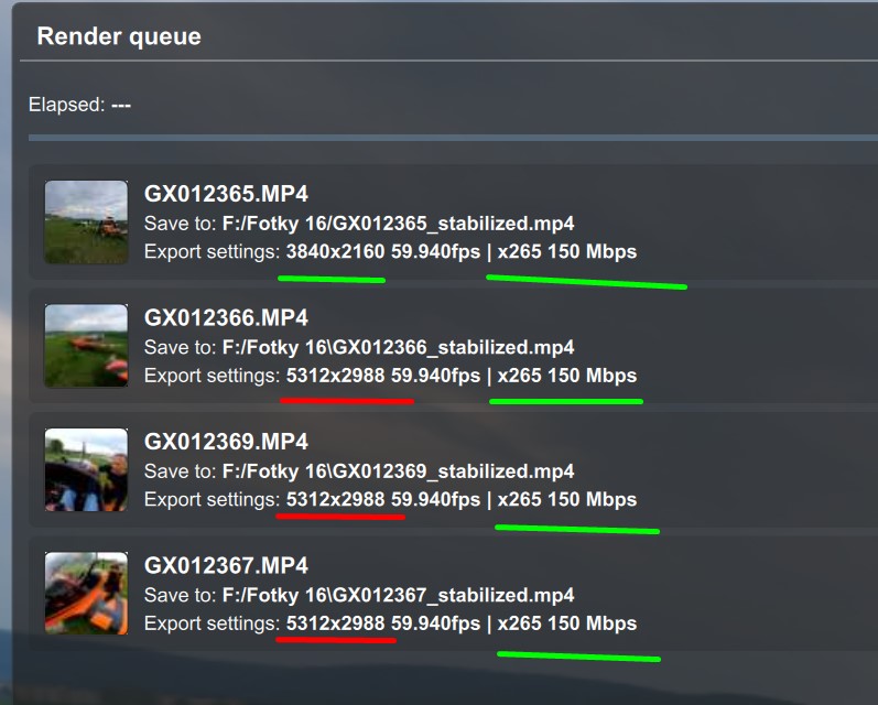 Render queue enhancement/bug (maintain resolution) · Issue #339 · gyroflow/gyroflow · GitHub
