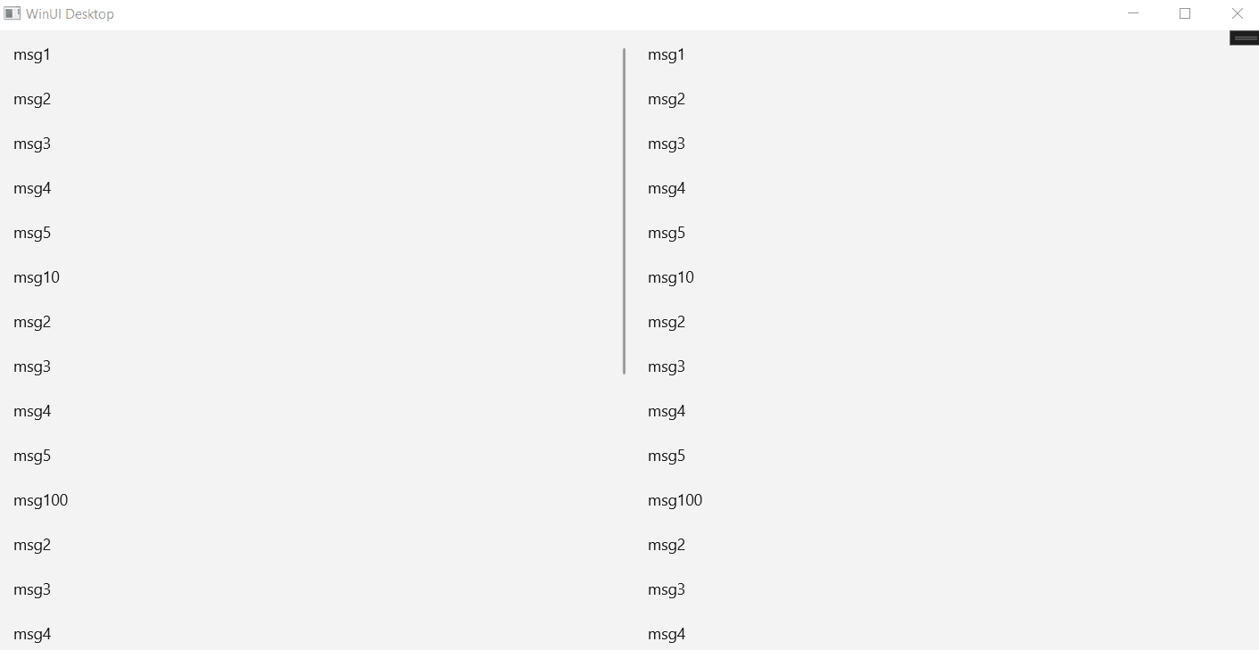 AutoLayout prevents ListView child from scrolling · Issue #272 · unoplatform/uno.toolkit.ui · GitHub