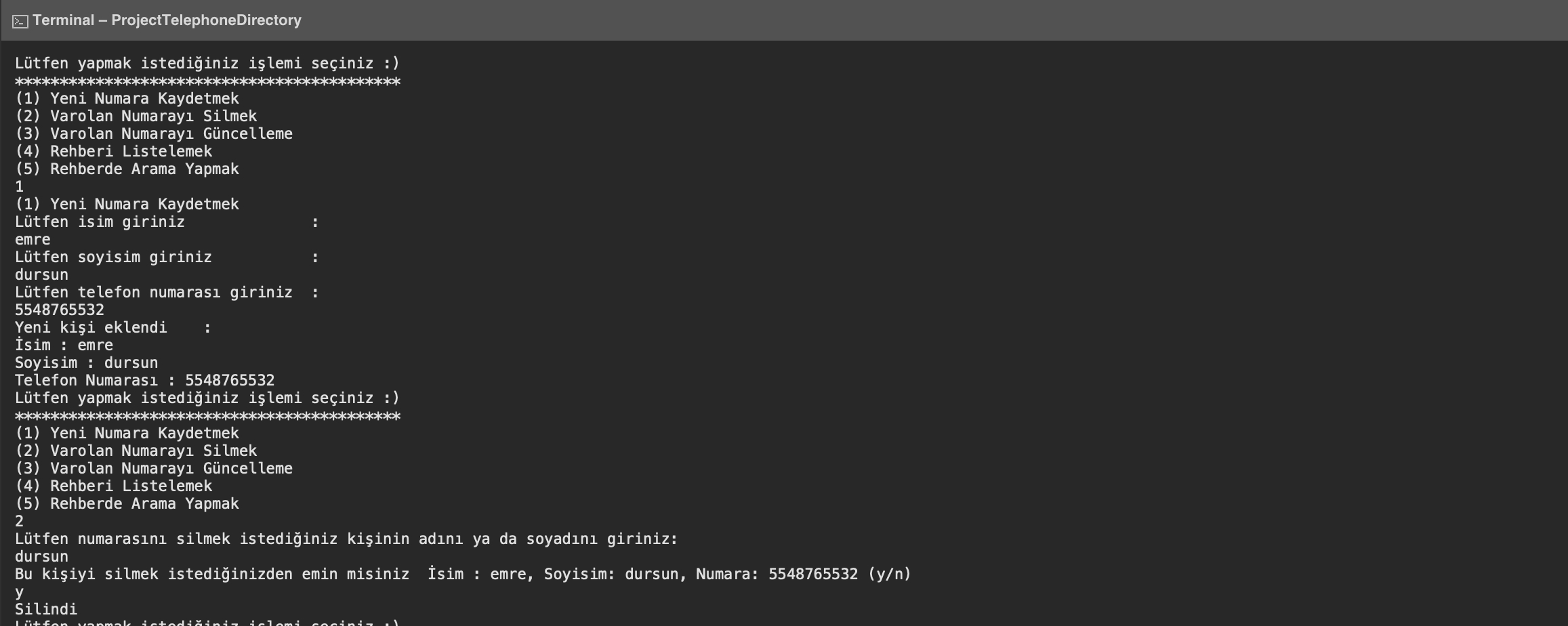 GitHub - efekilic1/PROJE-1-Console-Telefon-Rehberi-Uygulamasi: Telefon ...