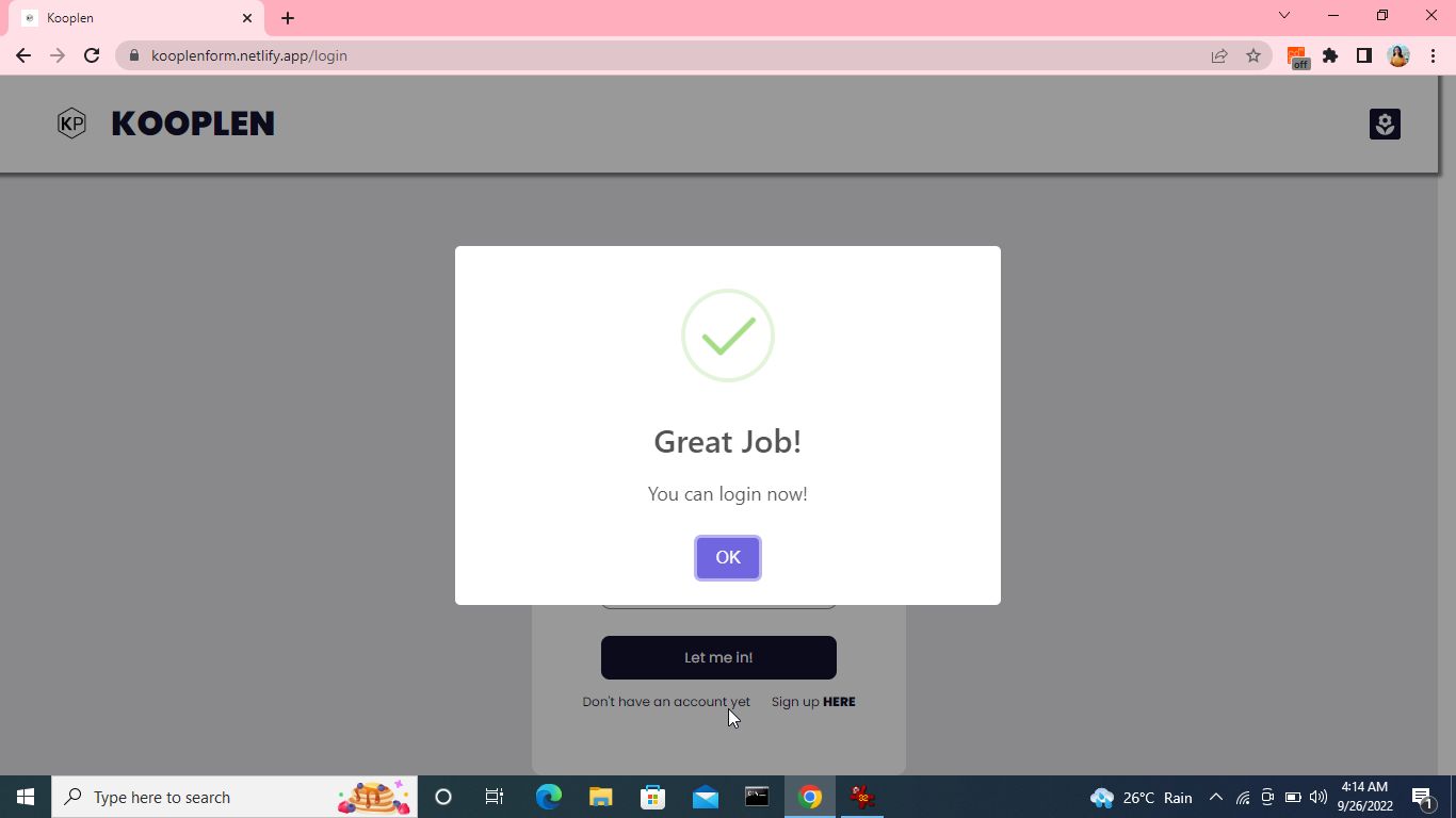 GitHub - Sarah-Ossai/Kooplen-Form