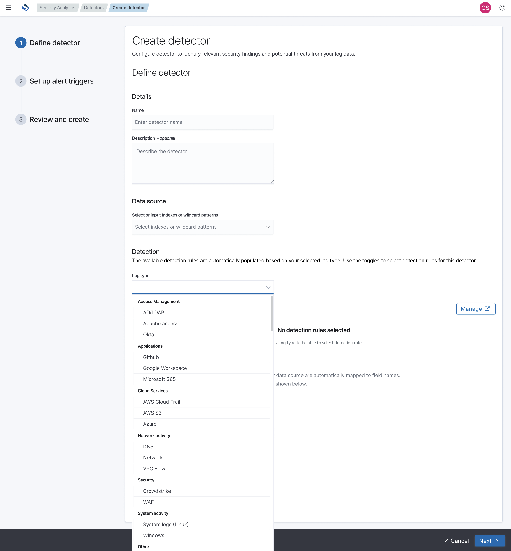 [UX] Log type categories · Issue #736 · opensearch-project/security ...