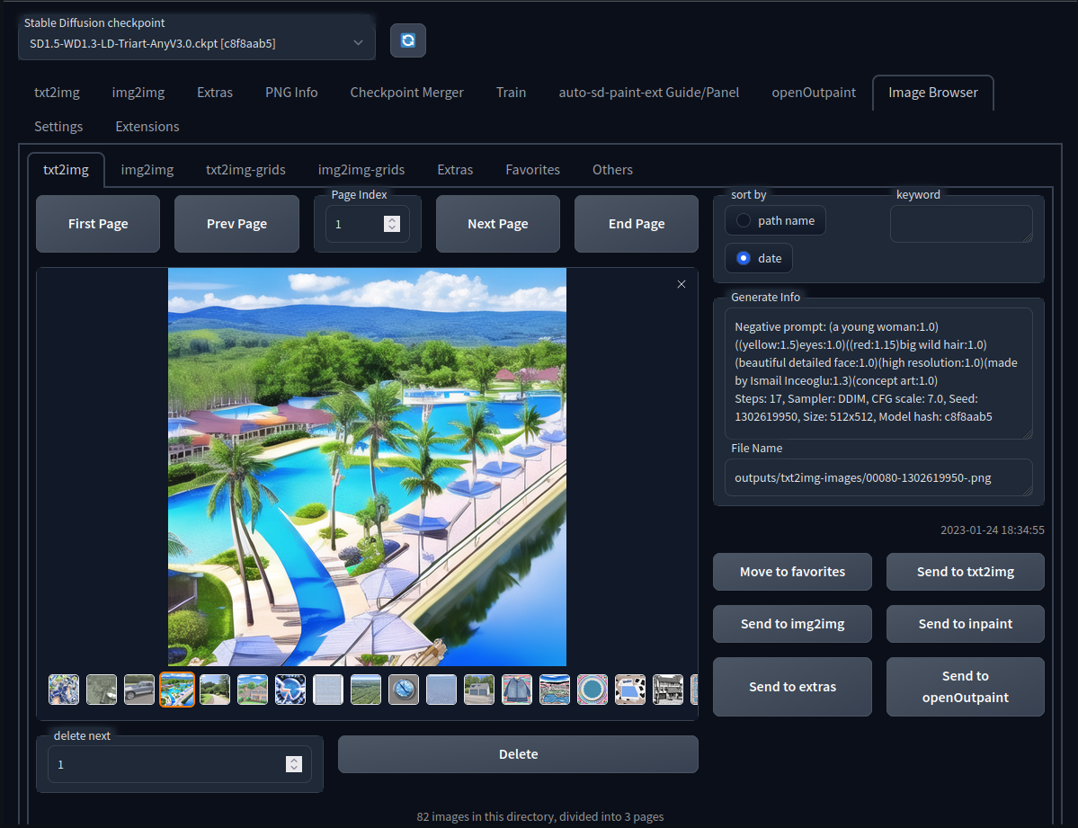 using normal prompt as negative prompt for no reason · Issue #104 ...