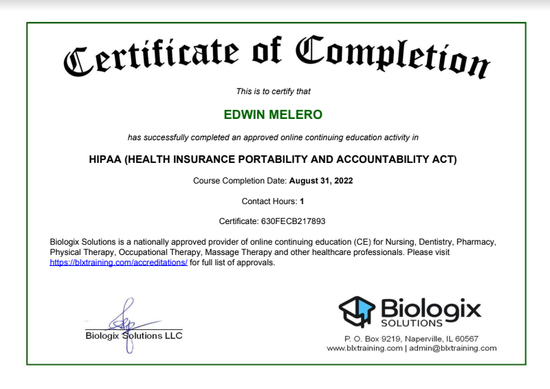 GitHub - edwinmelero/Certifications