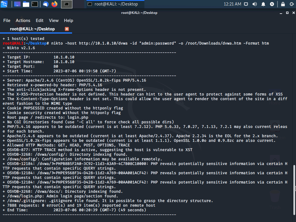 GitHub - edwinmelero/Nikto-and-Burp-Suite: Analyzing Output from Web Application Assessment Tools