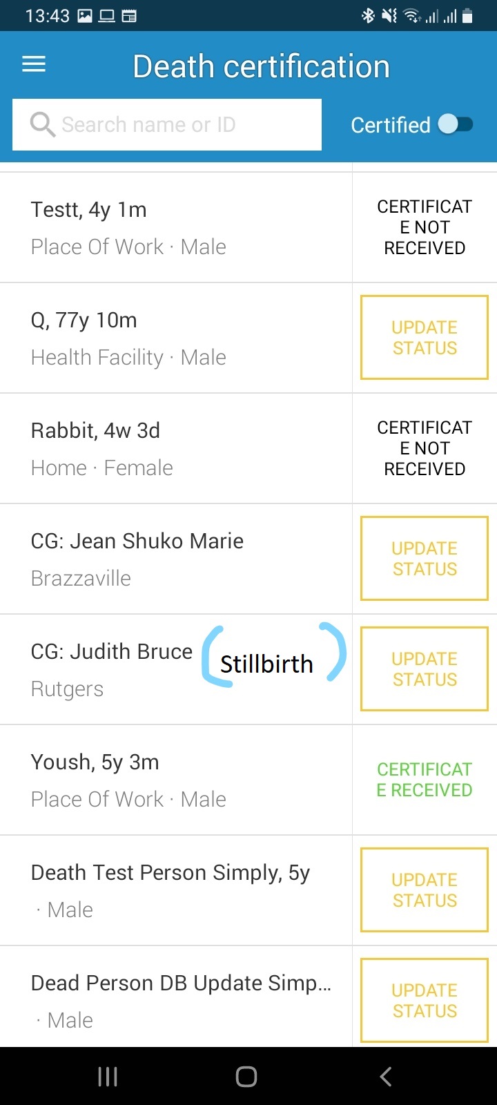 Feedback issues after review with client · Issue #1962 · opensrp/opensrp-client-chw · GitHub