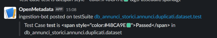 Alerts Improve Slack Formatting · Issue 12751 · Open Metadataopenmetadata · Github
