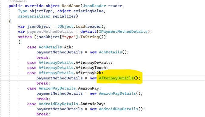 Afterpay Authorisation Problem Using Payments Checkout Endpoint · Issue 720 · Adyen Adyen