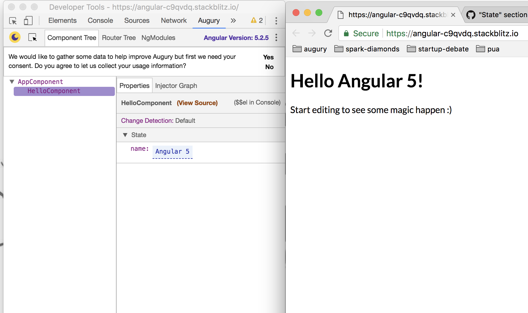 Angular 5 breaks augury · Issue #1253 · rangle/augury · GitHub