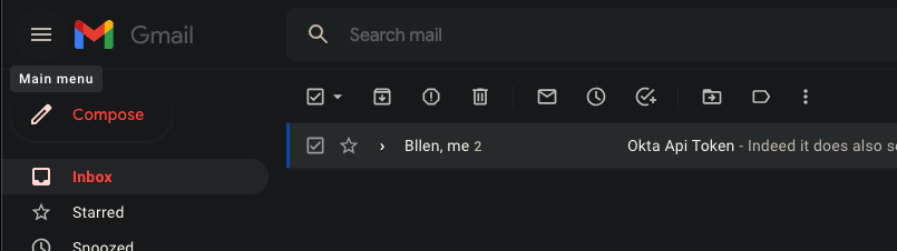 new Gmail action menu not palette swapped · Issue #9473 · darkreader/darkreader · GitHub