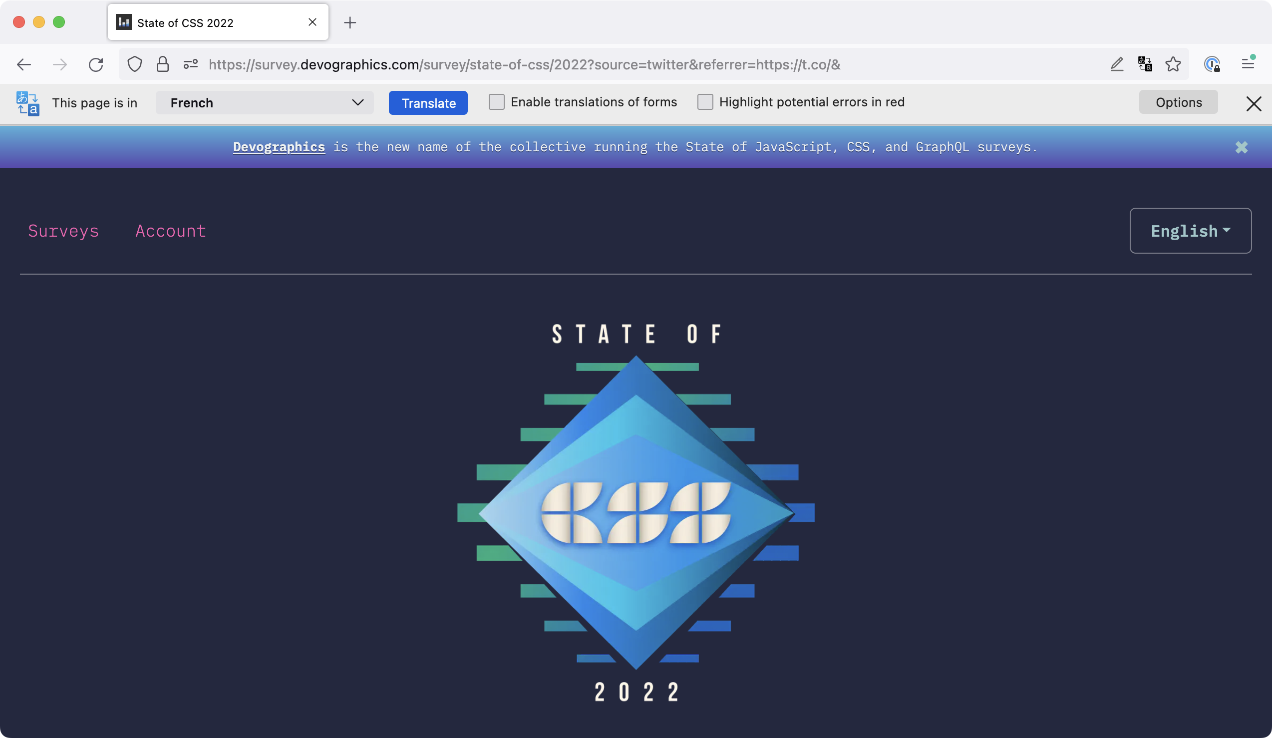 Default page’s lang="fr" confuses auto-translation extension · Issue #136 · Devographics ...
