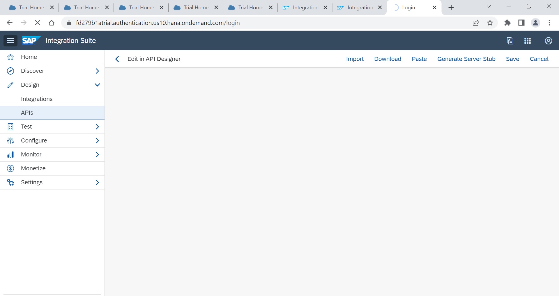 Expose Integration Flow Endpoint As Api And Test The Flow Edit In Api Designer Shows A Blank 1139