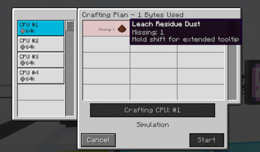 AE2 Terminal showing weird crafting recipe that is not exist · Issue ...