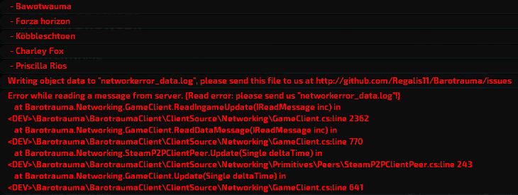"Unknown object header"/"error while reading a network event" in multiplayer · Issue #1815 ...
