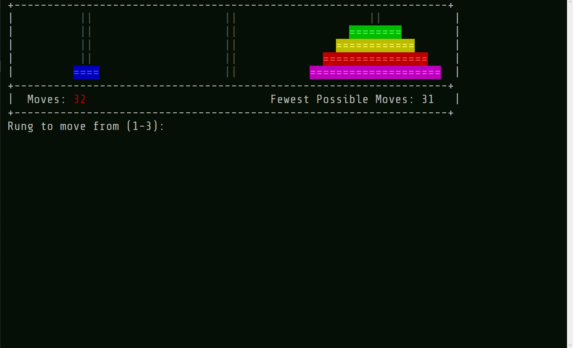 GitHub - TheeErnie/Towers-of-Hanoi_x86: Simple Towers of Hanoi program written in x86 assembly
