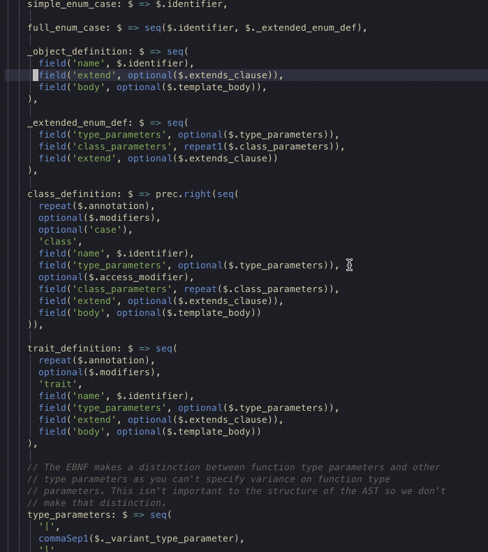 Github Keynmol Tree Sitter Grammar Lsp A Simple Lsp Server To Help Writing Tree Sitter Grammars