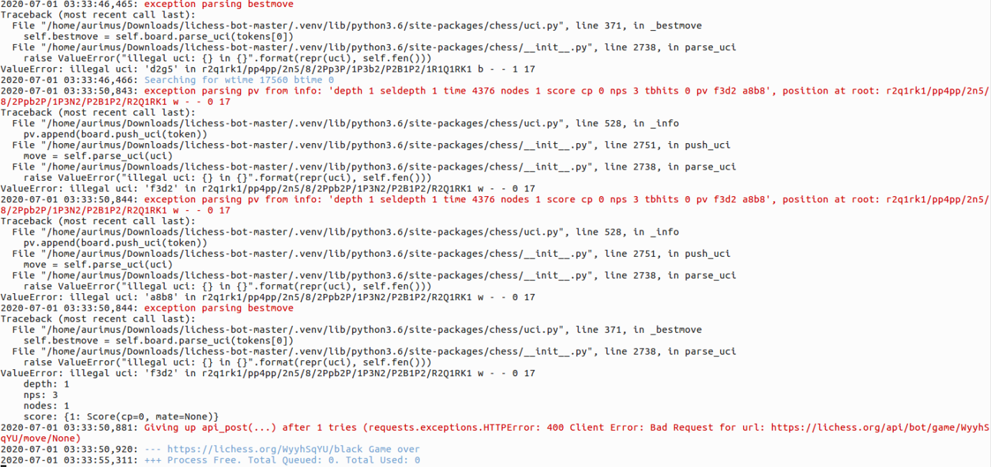"exception parsing bestmove" from ponder · Issue #209 · lichess-bot-devs/lichess-bot · GitHub