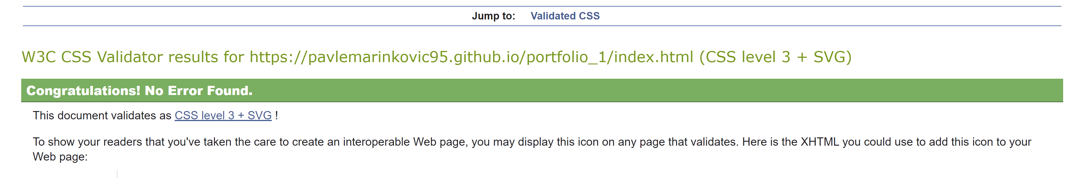 GitHub - PavleMarinkovic95/portfolio_1: The first portfolio for Code ...