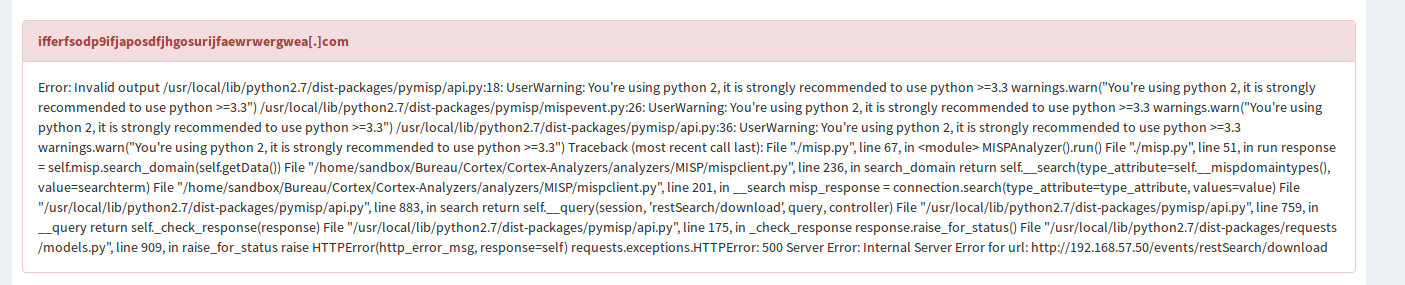 Allowed memory size not sufficient with unlimited memory_limit on /events/restSearch/ · Issue ...