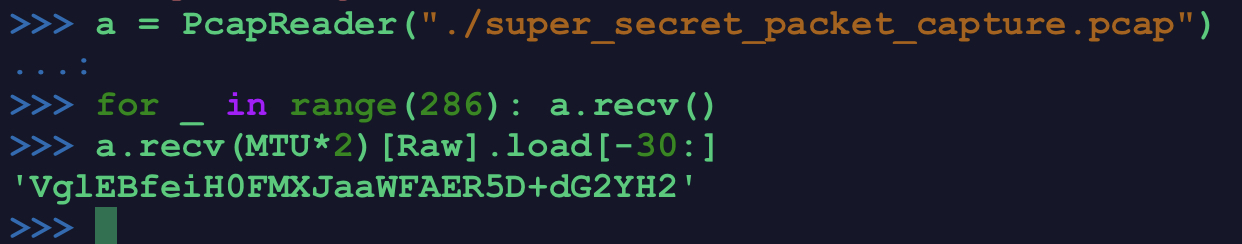 Missing Raw Payload Data In Packet · Issue 1775 · Secdevscapy · Github 3700