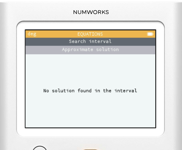 Improve Equations solving (chemistry CPGE) · Issue #1182 · numworks/epsilon · GitHub