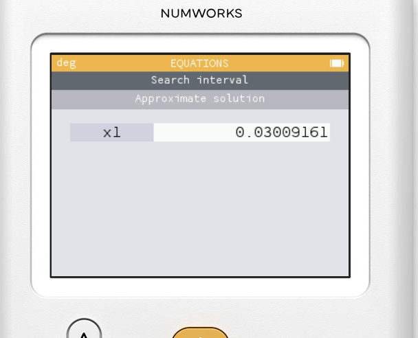 Improve Equations solving (chemistry CPGE) · Issue #1182 · numworks/epsilon · GitHub