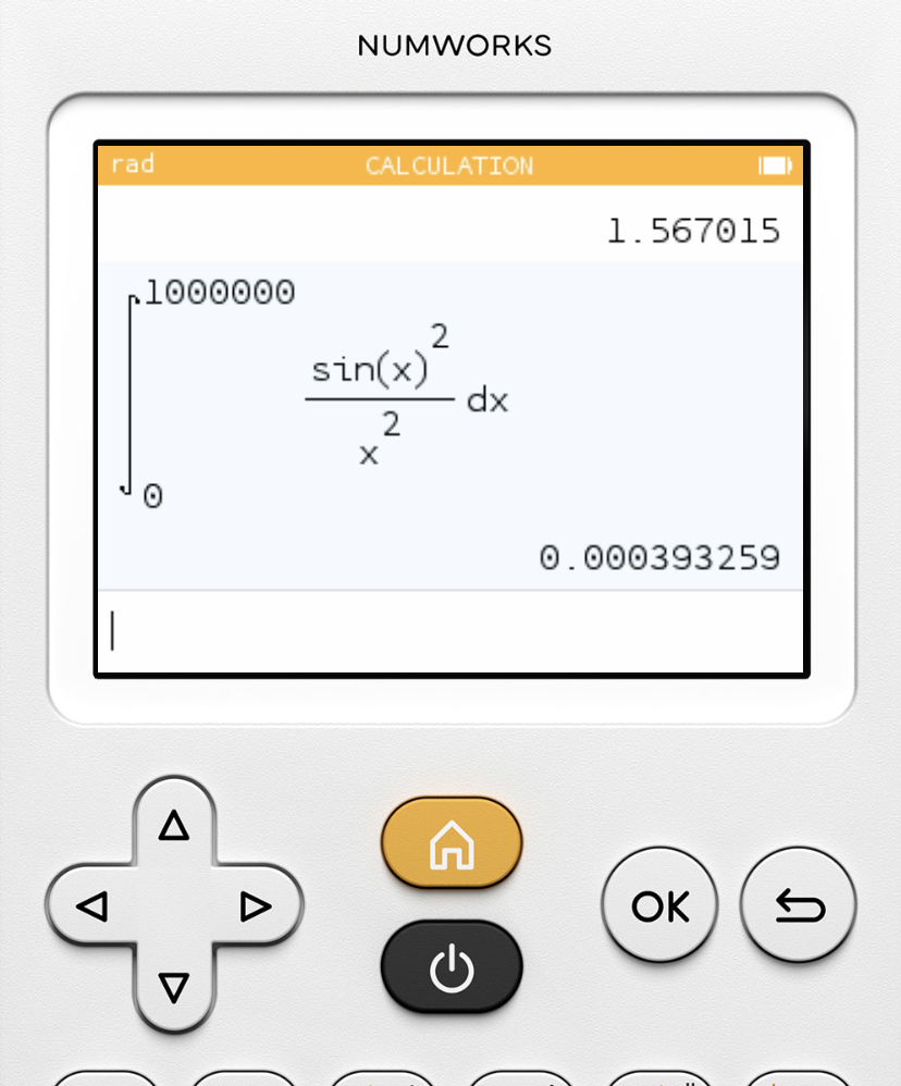 Integration of convergent infinite series · Issue #1198 · numworks ...