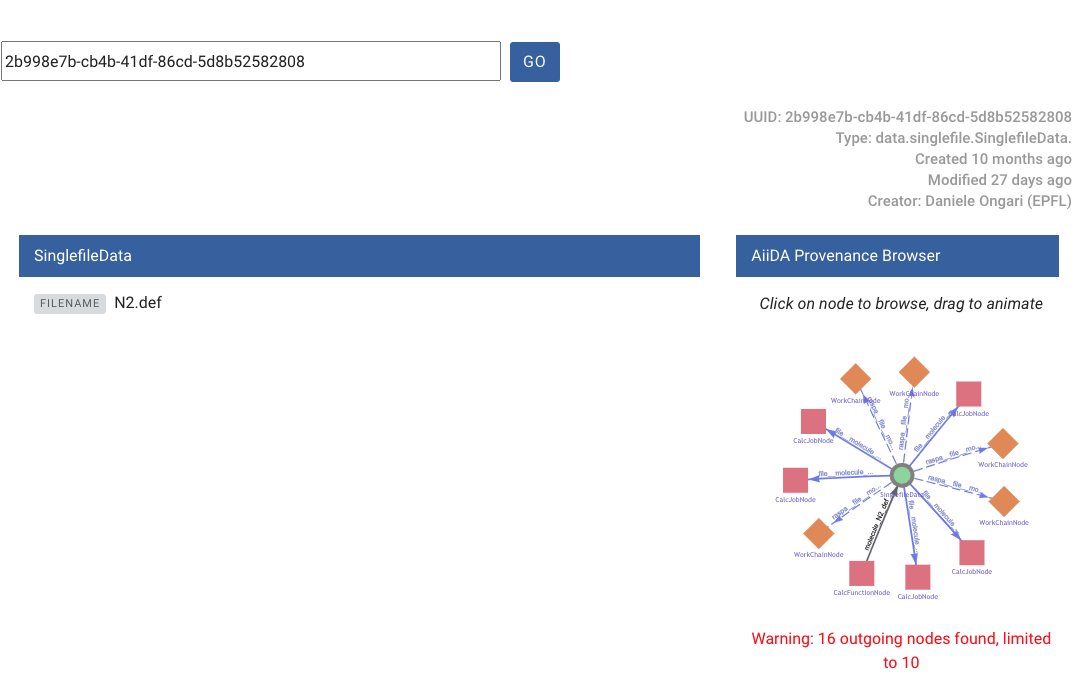 SinglefileData: add download button · Issue #24 · materialscloud-org/aiida-explorer · GitHub