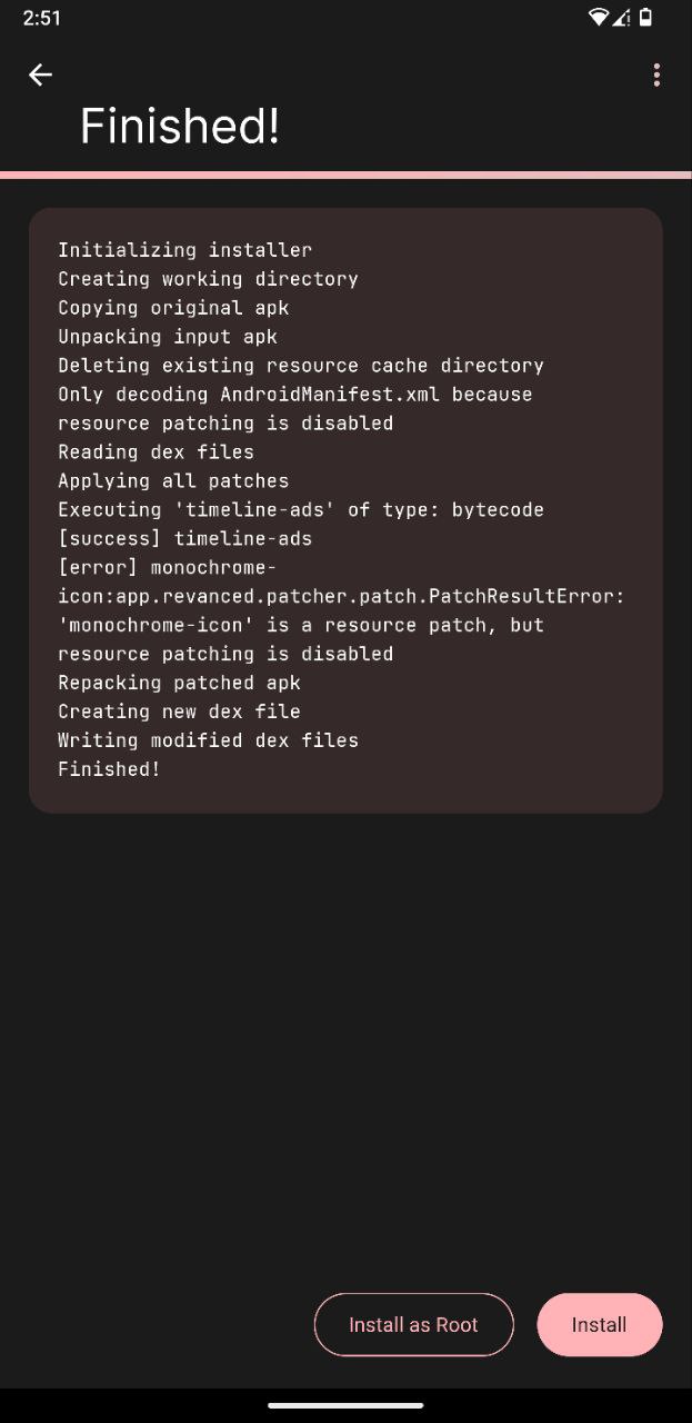 feat: enable resource patching for twitter · Issue #327 · ReVanced/revanced-manager · GitHub
