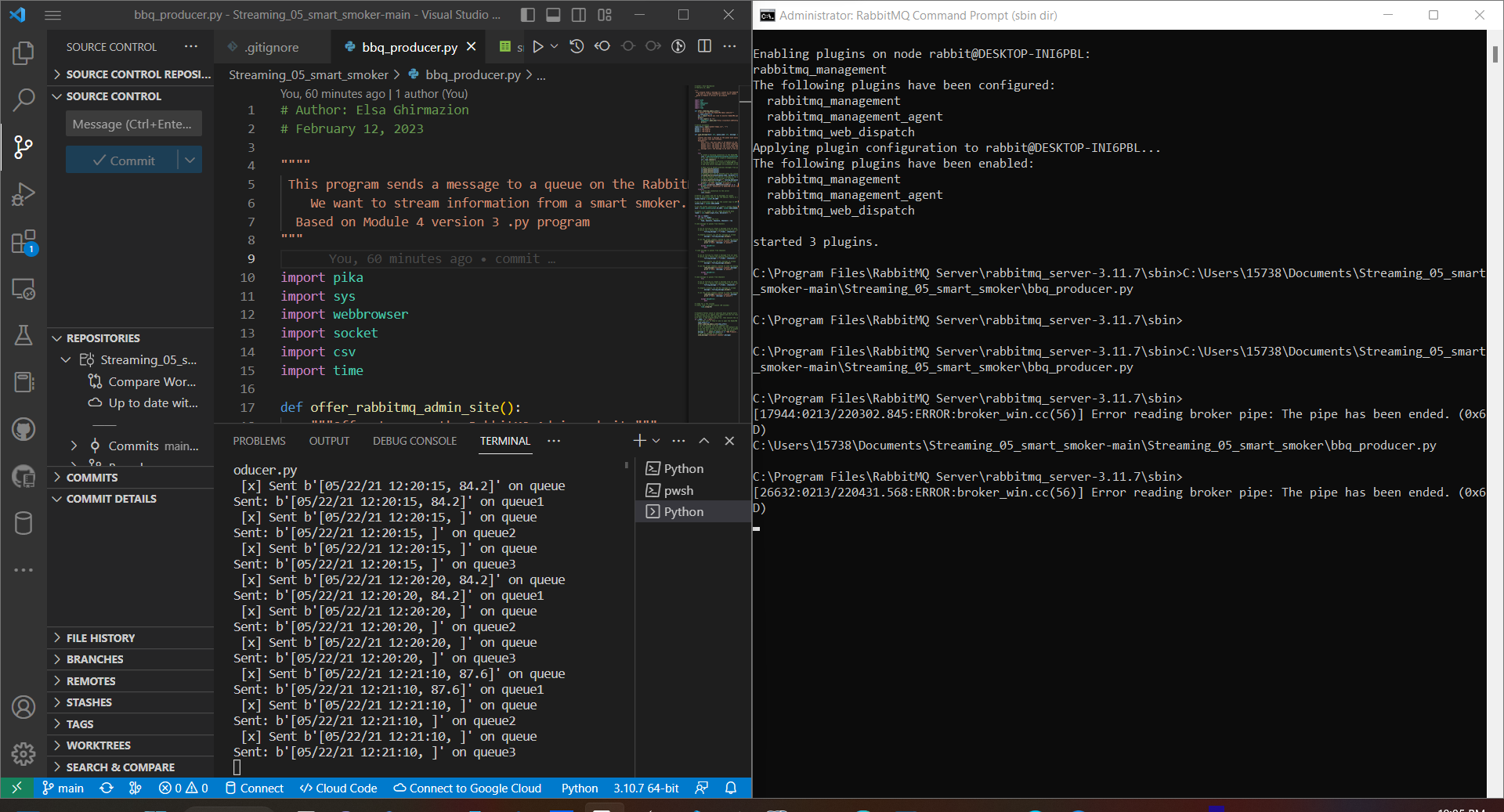 GitHub - elsagis/Streaming_05_smart_smoker