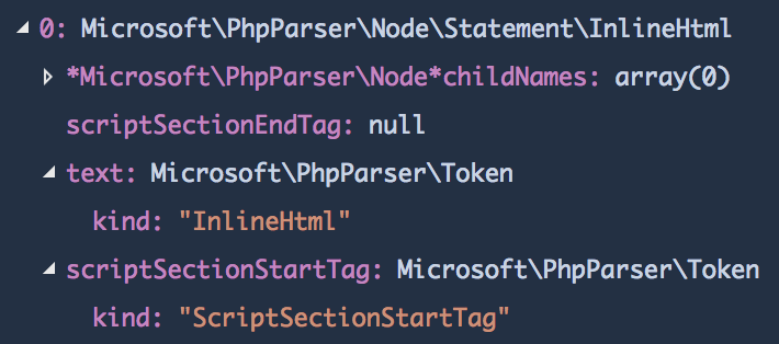 InlineHtml child names switched · Issue #141 · microsoft/tolerant-php ... InlineHtml child names switched · Issue #141 · microsoft/tolerant-php ...