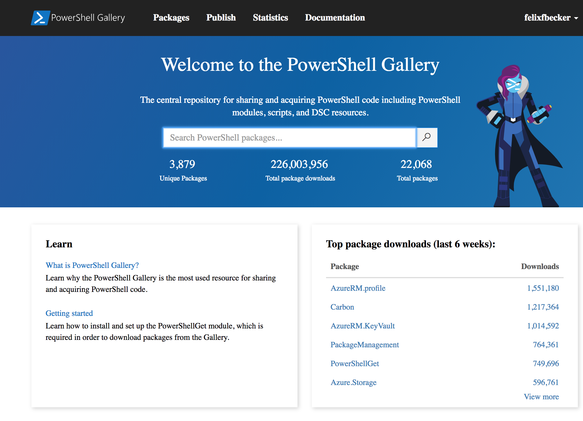 Font odd for PowerShellGallery on Ubuntu/Mac with Chrome · Issue #18 · PowerShell ...