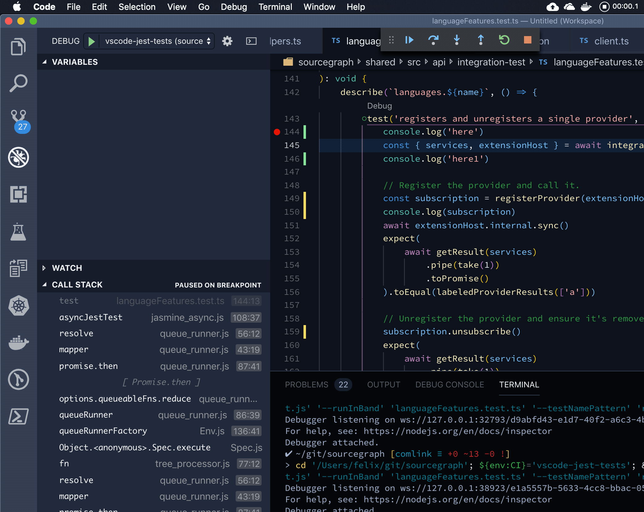 Debugger sometimes doesn't focus file in callstack when pausing · Issue #66369 · microsoft ...