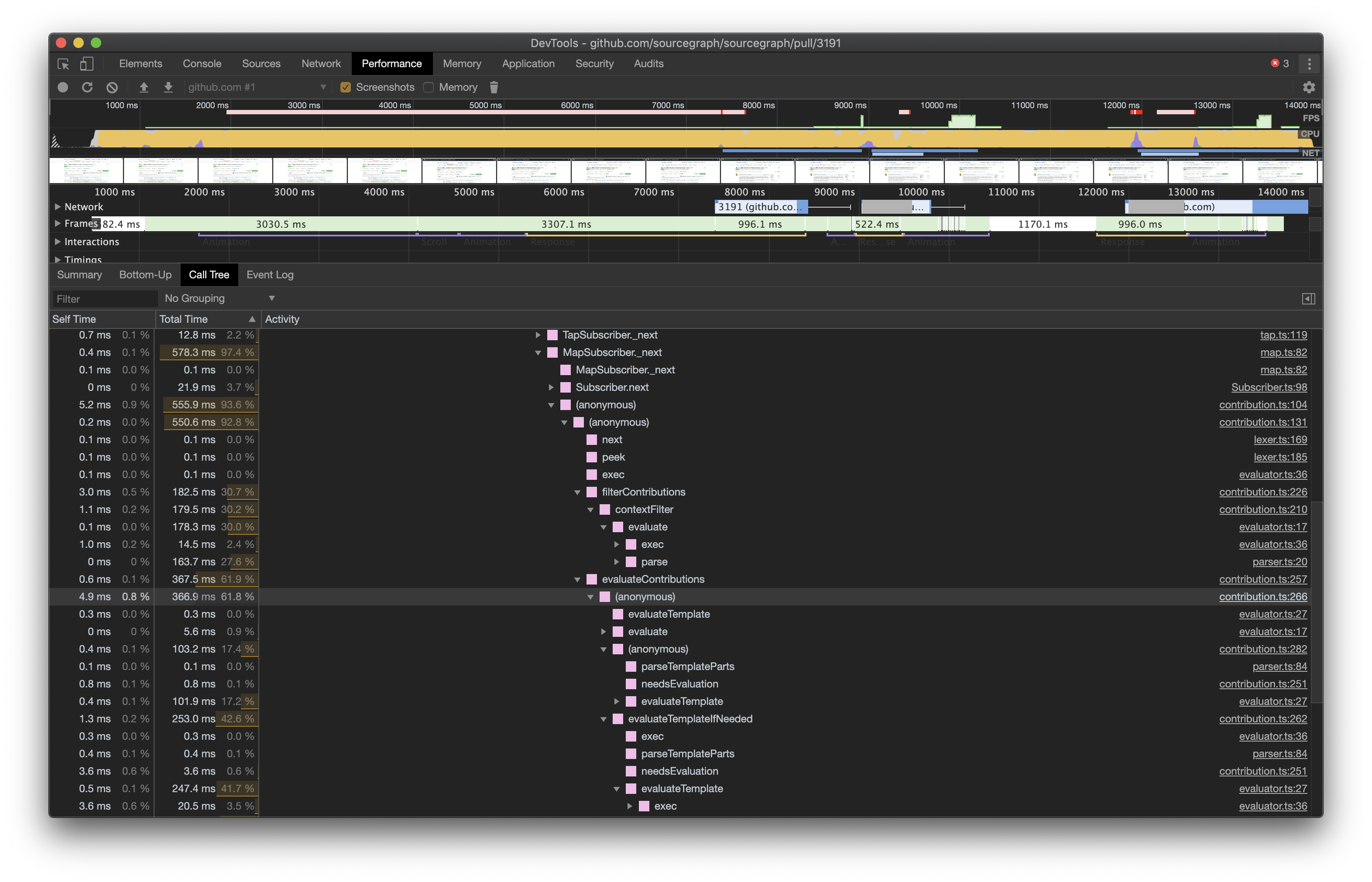 Extension API Context Evaluation parsing Significantly Slows Down extension-api-context-evaluation-parsing-significantly-slows-down