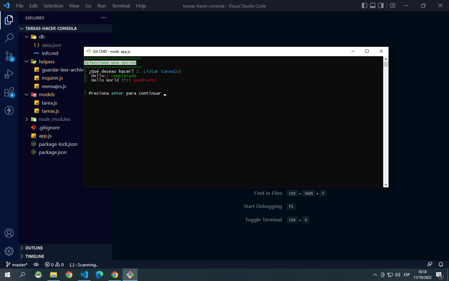 GitHub - DanielV96/tareas-hacer-consola