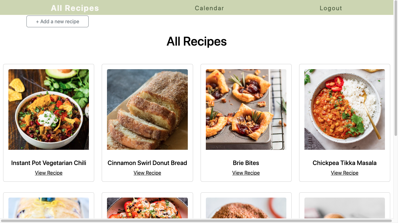 GitHub - AWeidenkopf/meal-planner