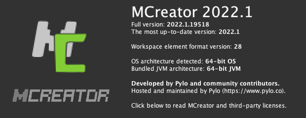 Recolor Freezes Application · Issue #2735 · MCreator/MCreator · GitHub