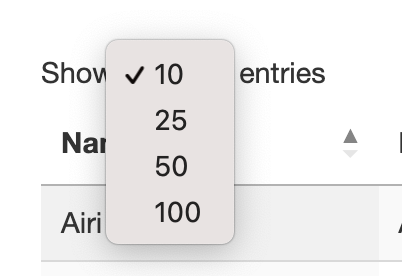 UI for number of Rows displayed · Issue #997 · grid-js/gridjs · GitHub