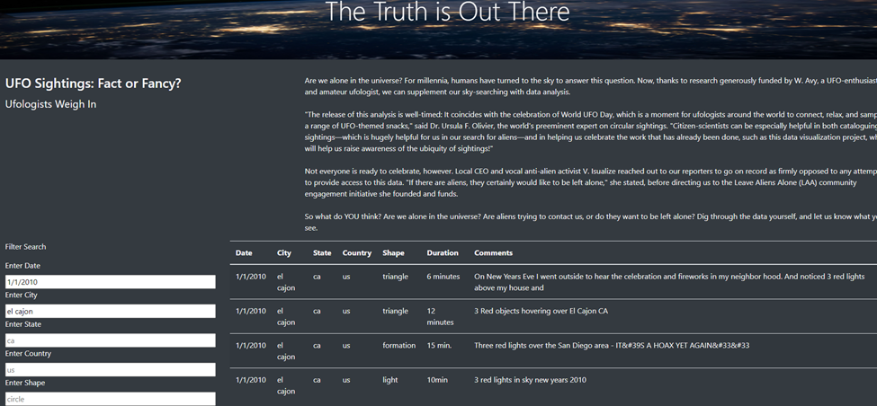 GitHub - onayeri/UFOs