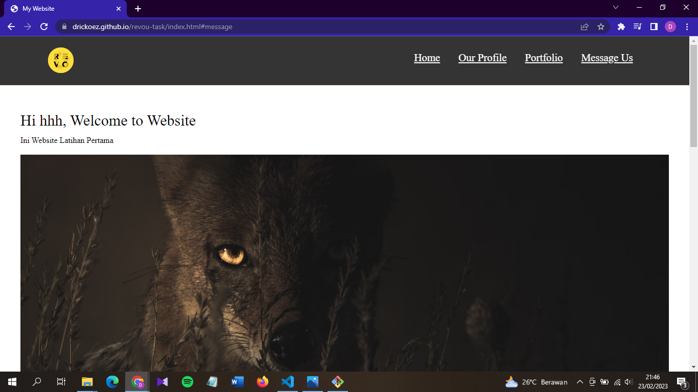 GitHub - drickoez/revou-task: RevoU Software Engineering Mini Course Assignment