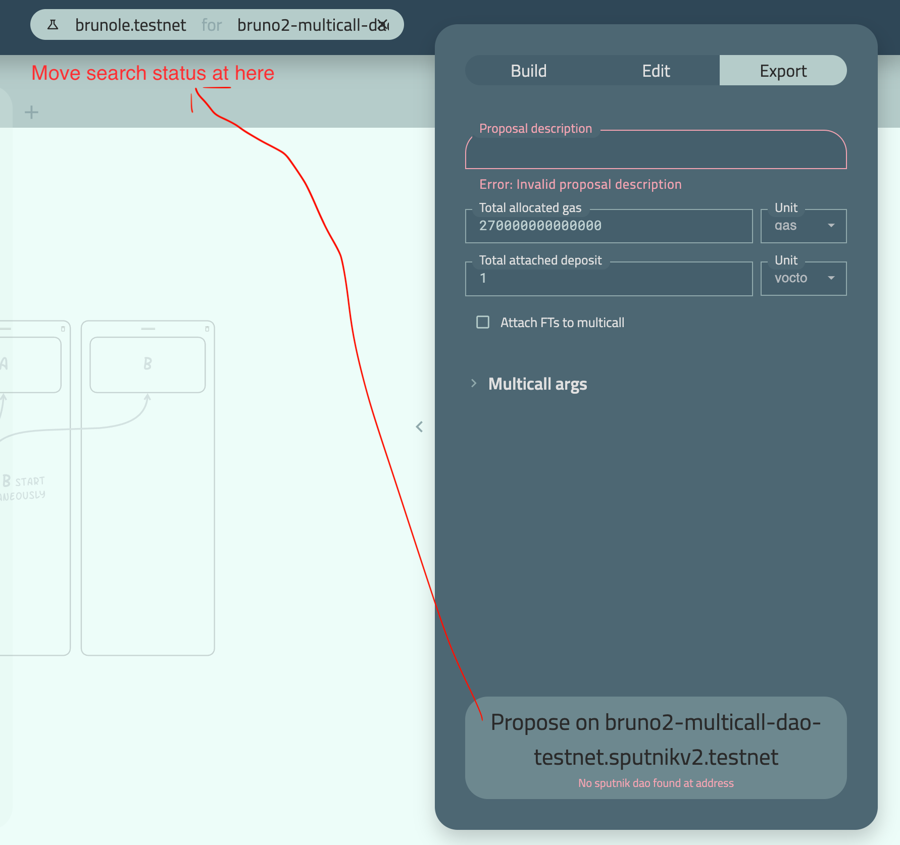 Improve search status · Issue #65 · near-multicall/ui · GitHub