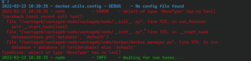 Fix error when database is `None` · Issue #182 · vantage6/vantage6 · GitHub