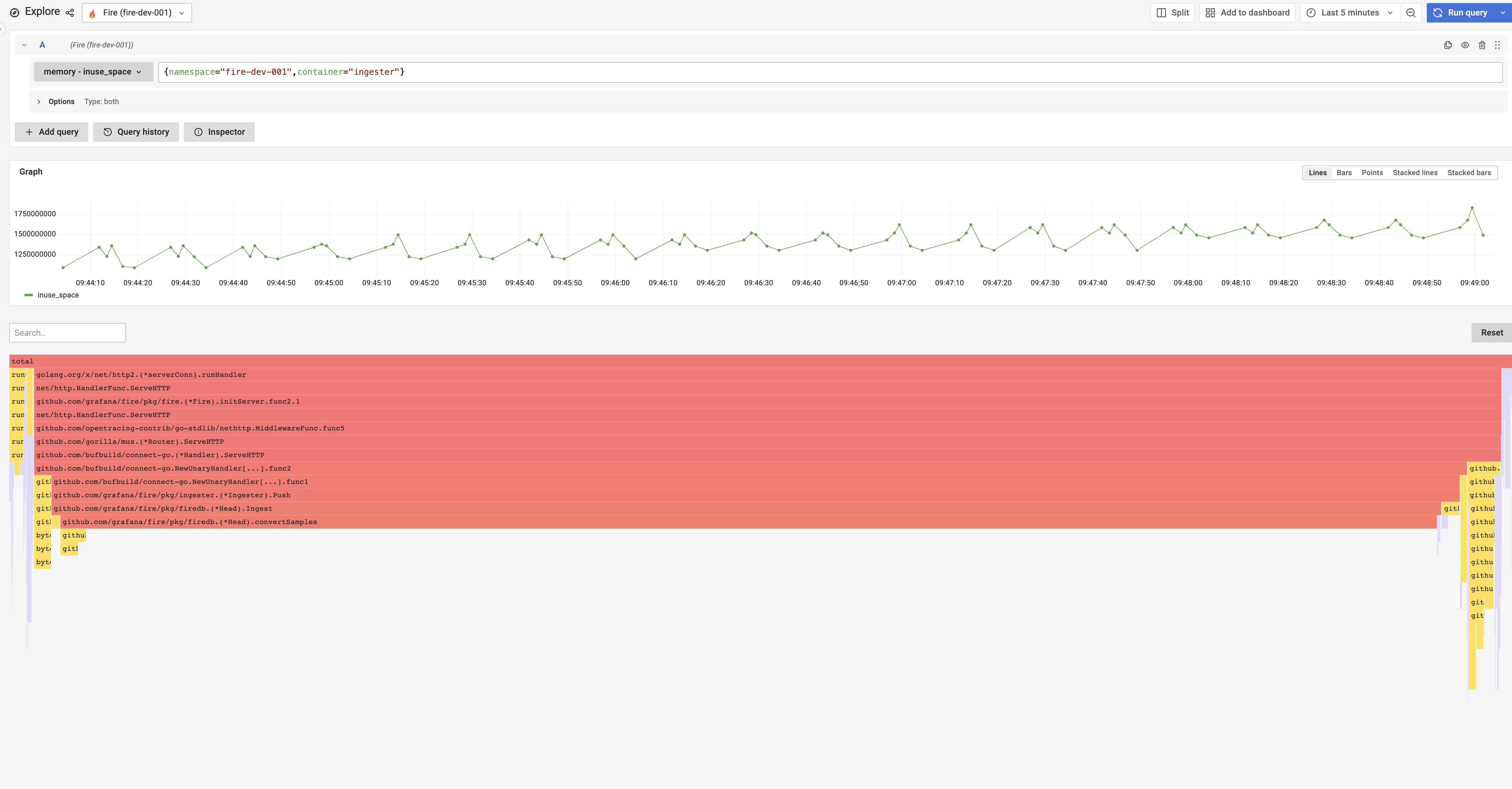 Flamegraph: Better zoom focus interaction · Issue #58373 · grafana/grafana · GitHub