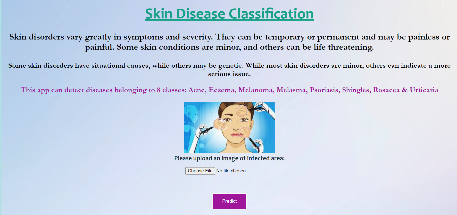 Github Mansi67 Skin Disease Classification Cnn