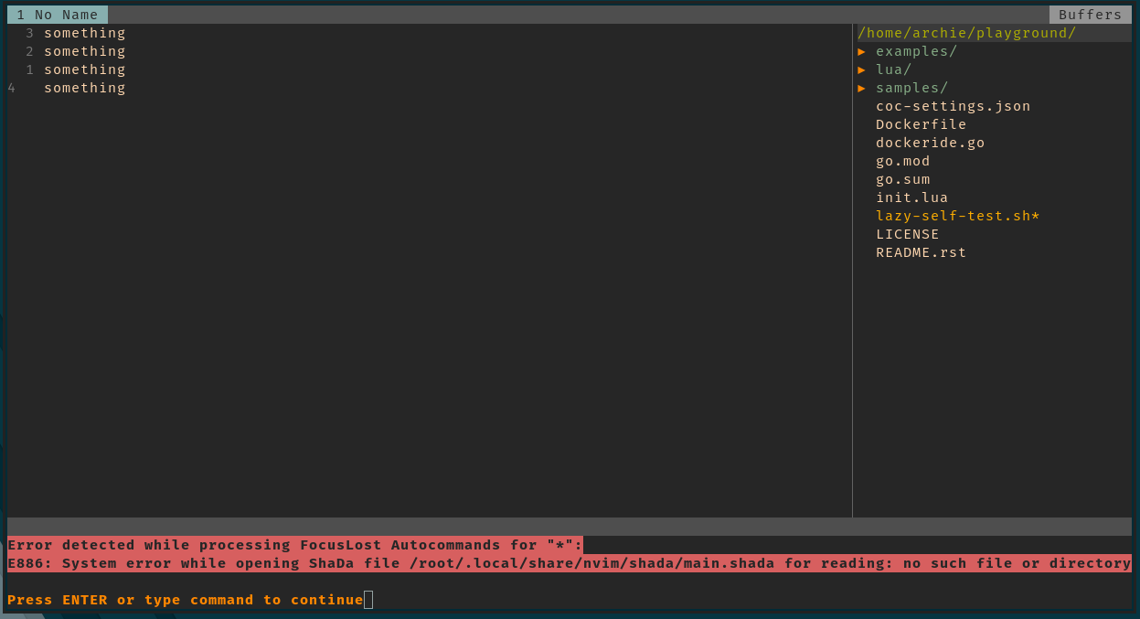 Statusline overlaying artifact drawn · Issue #882 · NvChad/NvChad · GitHub