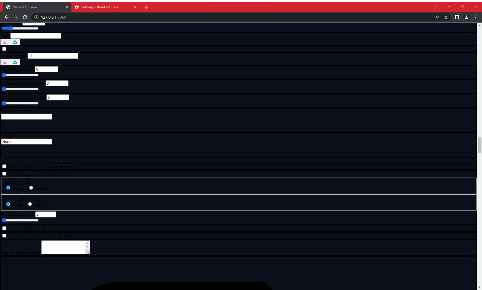 Blank UI screen, no errors · Issue #1015 · AUTOMATIC1111/stable-diffusion-webui · GitHub